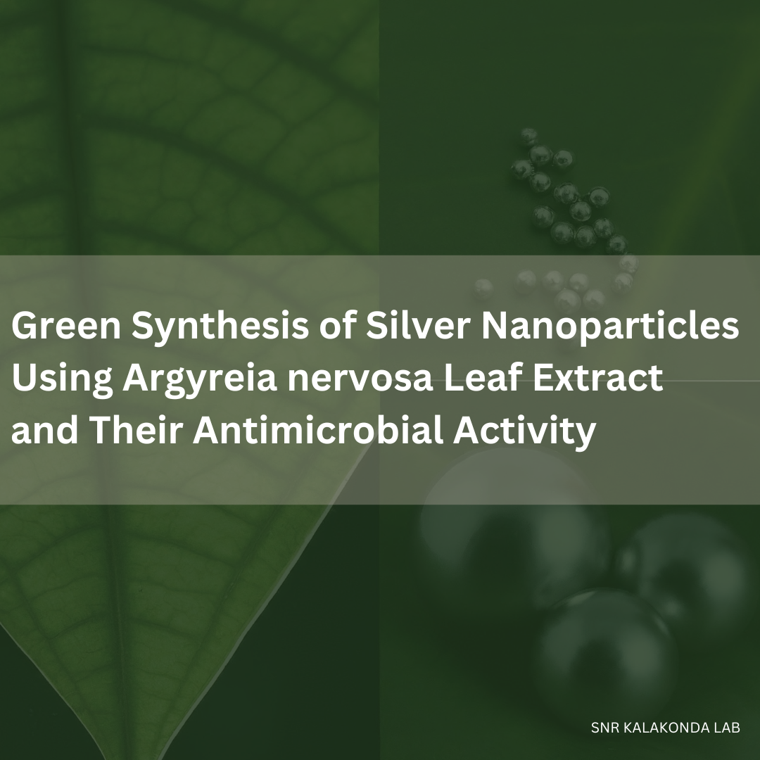 Physics Nano Lab Research by Professor Parvathalu Kalakonda